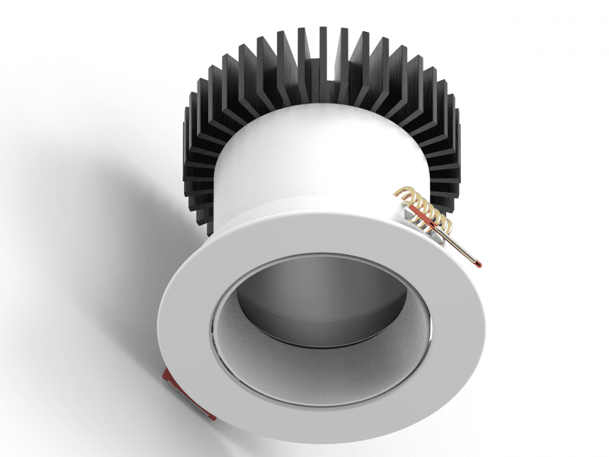 CEILING RECESSED DIRECTIONAL EYELID MINI LED 12W 3000K 25 D TRAIC DIM ...